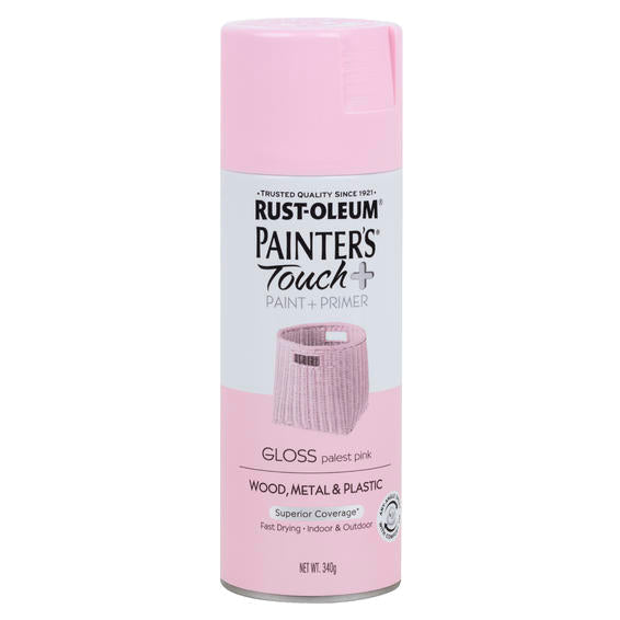 Rust-Oleum Painters Touch Palest Pink Spray Paint 340g – Build it Hillcrest