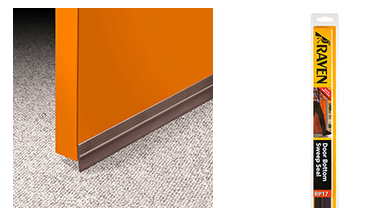 Raven Door Bottom Sweep Seal 920mm (Brown) – Build it Hillcrest